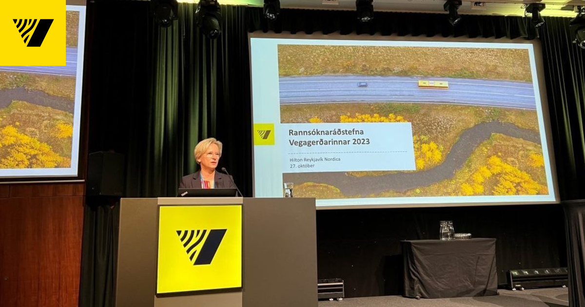 Rannsóknarráðstefna Vegagerðarinnar 2023 – Vegagerðin